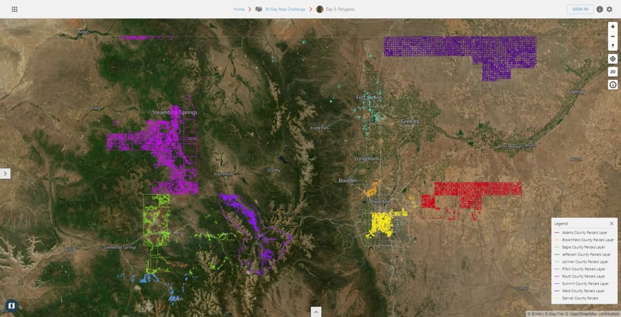 #30daymapchallenge Day 3: Polygons